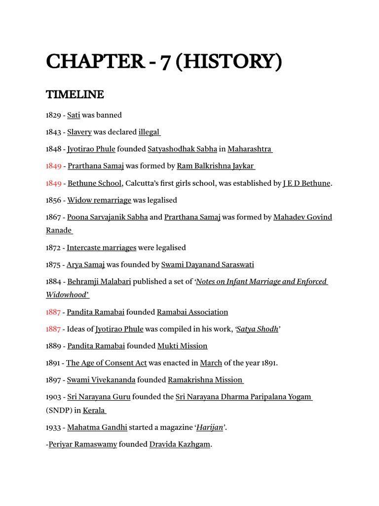 History Chapter 7 | PDF