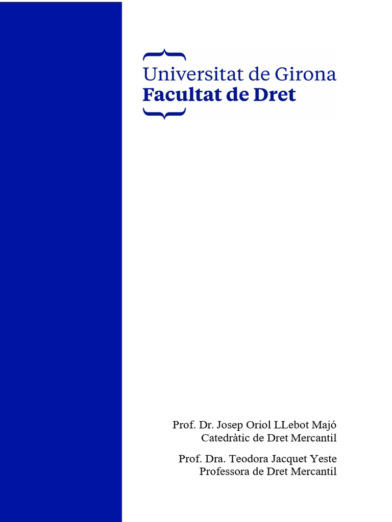 Lliço 5 Dret Mercantil | PDF
