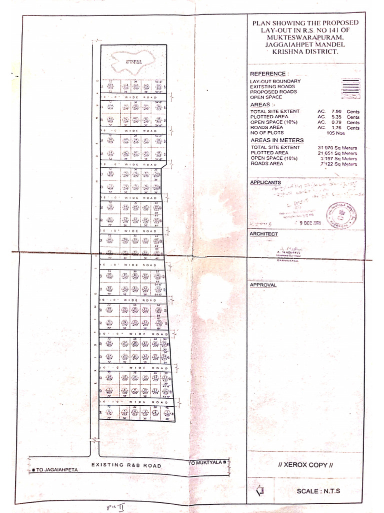 Muktyala 2nd Layout | PDF