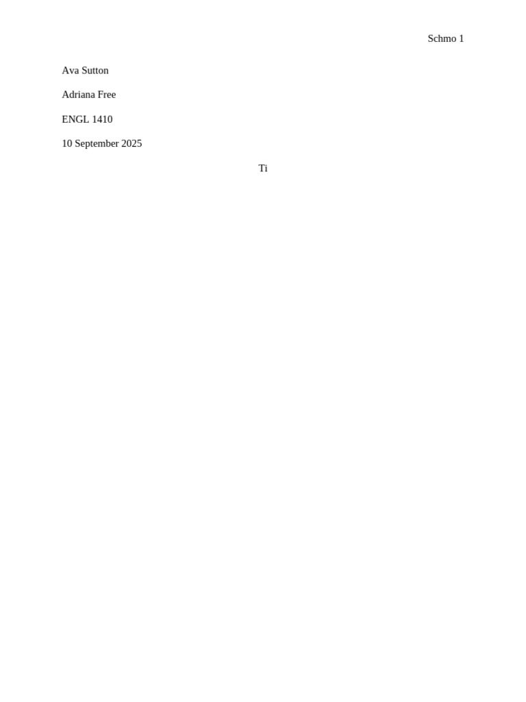 MLA 9th Ed. Template | PDF