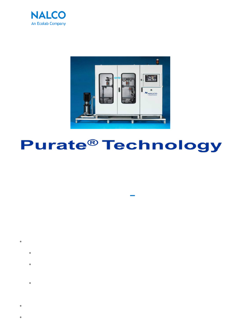 Purate PPT For O&m Dep Saudi | PDF | Chemical Substances | Chemistry