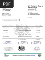 RingGo VAT Parking Receipt - Wallsend | PDF
