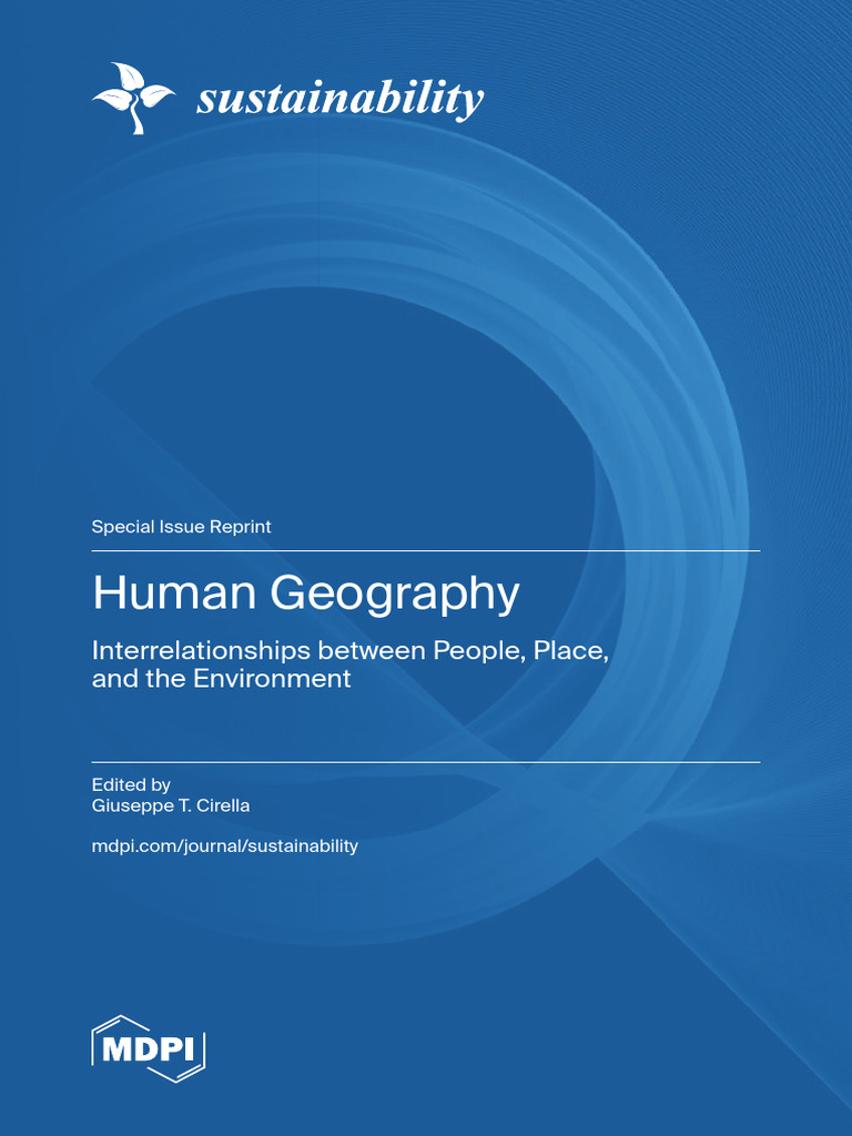 Human Geography and Sustainability Insights | PDF | Geography ...