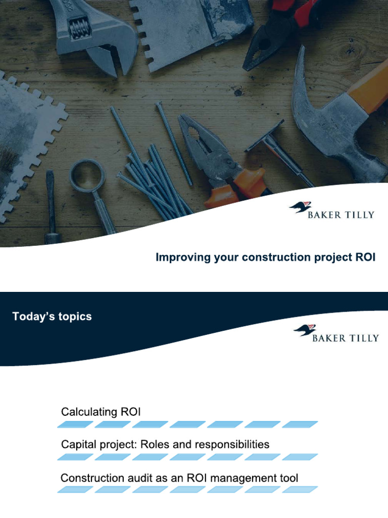 Improving Construction Project ROI | PDF