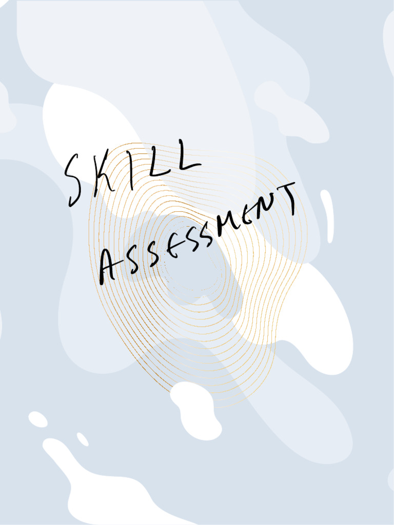 Skill Assesment | PDF