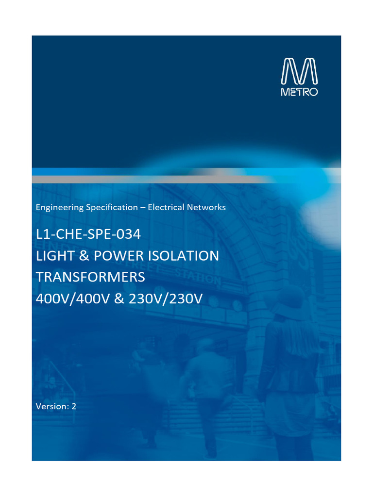 Light & Power Isolation Transformers Guide | PDF | Transformer ...