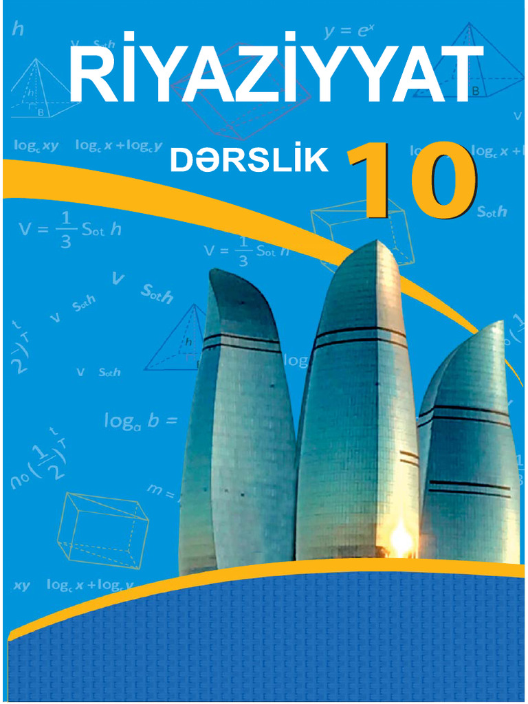 Quot Riyaziyyat Quot Fanni Uzra 10 Cu Sinif Ucun Darslik 1669800491 337 ...
