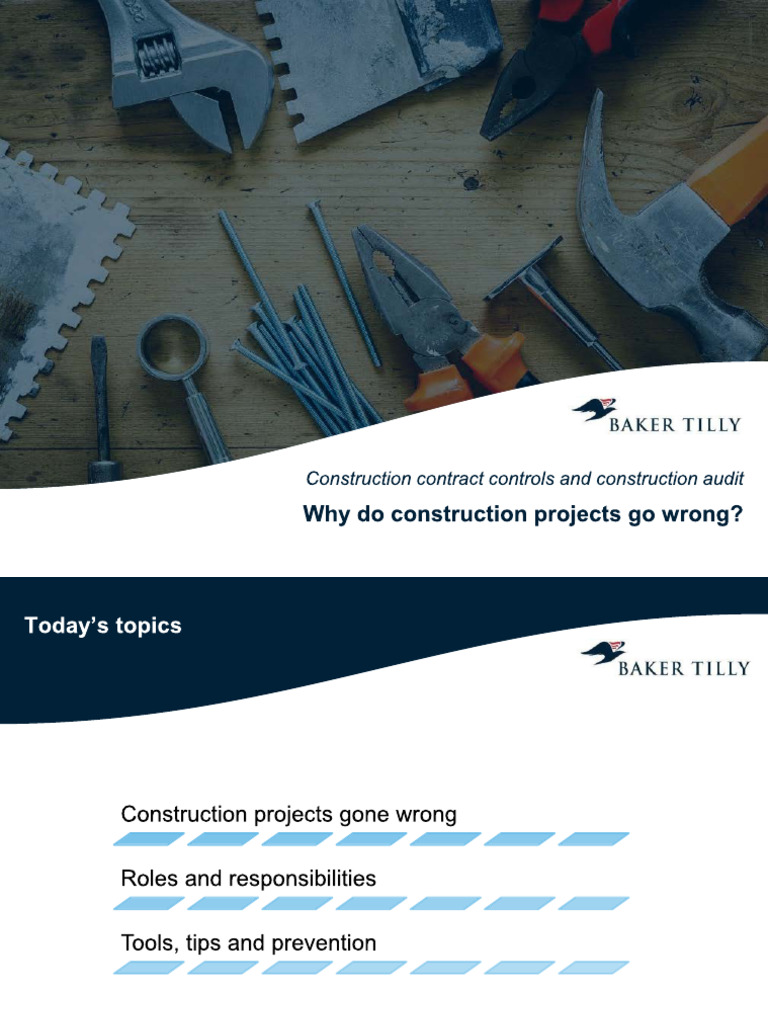 Why Do Construction Projects Go Wrong | PDF