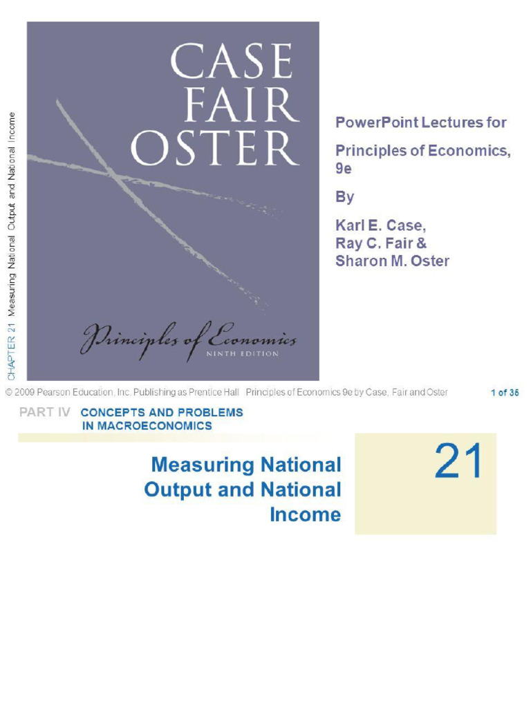 Measuring National Output and National Income | PDF