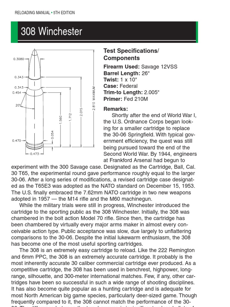 Sierra 308 Win | PDF