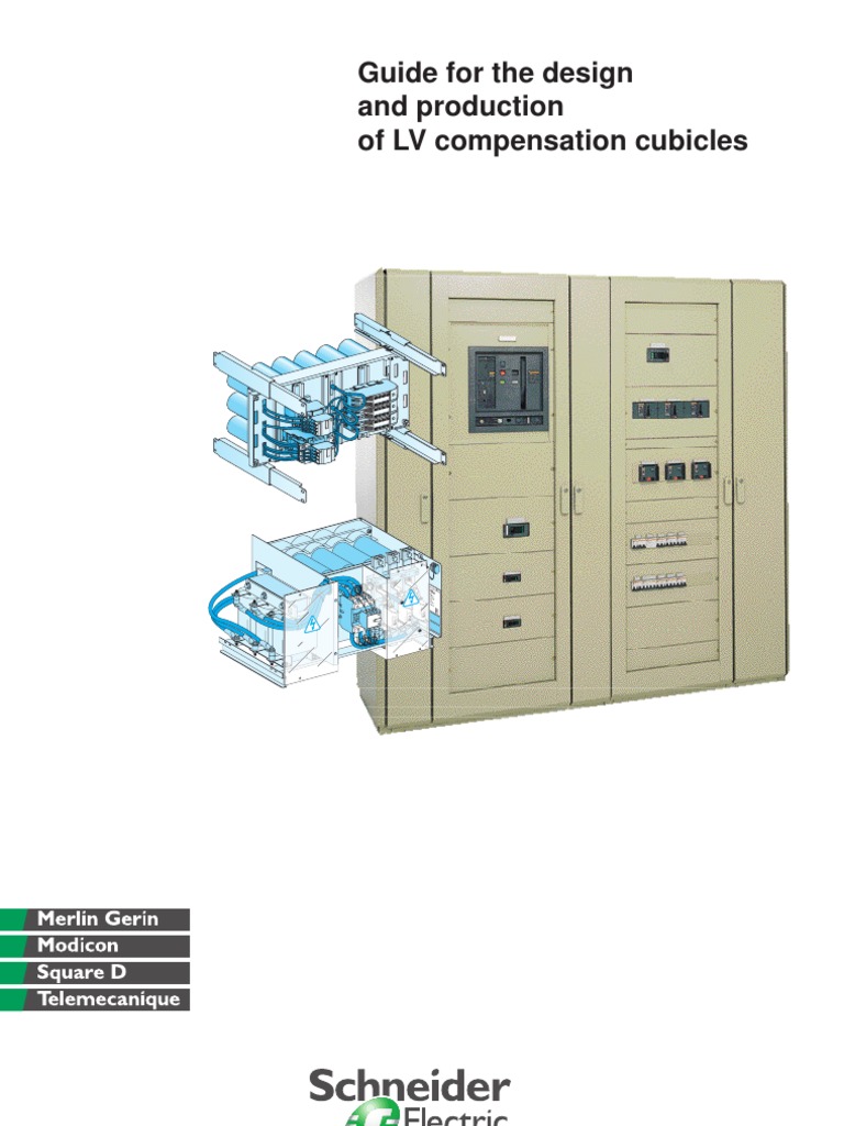 LV Compensation Cubicle Design Guide | PDF | Capacitor | Ac Power