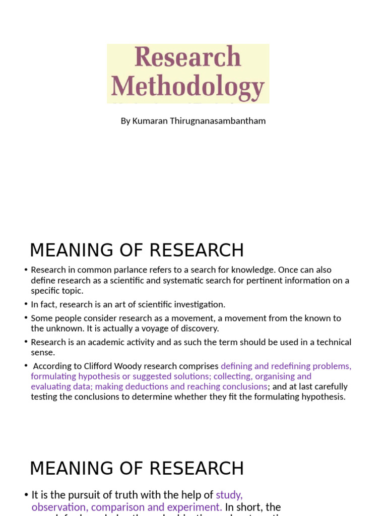 Research Methodology | PDF | Prior Art | Copyright