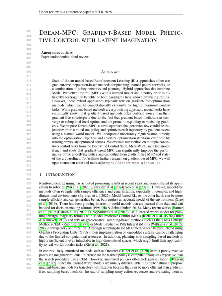 2025 Dream MPC Gradient Based | PDF | Mathematical Optimization ...