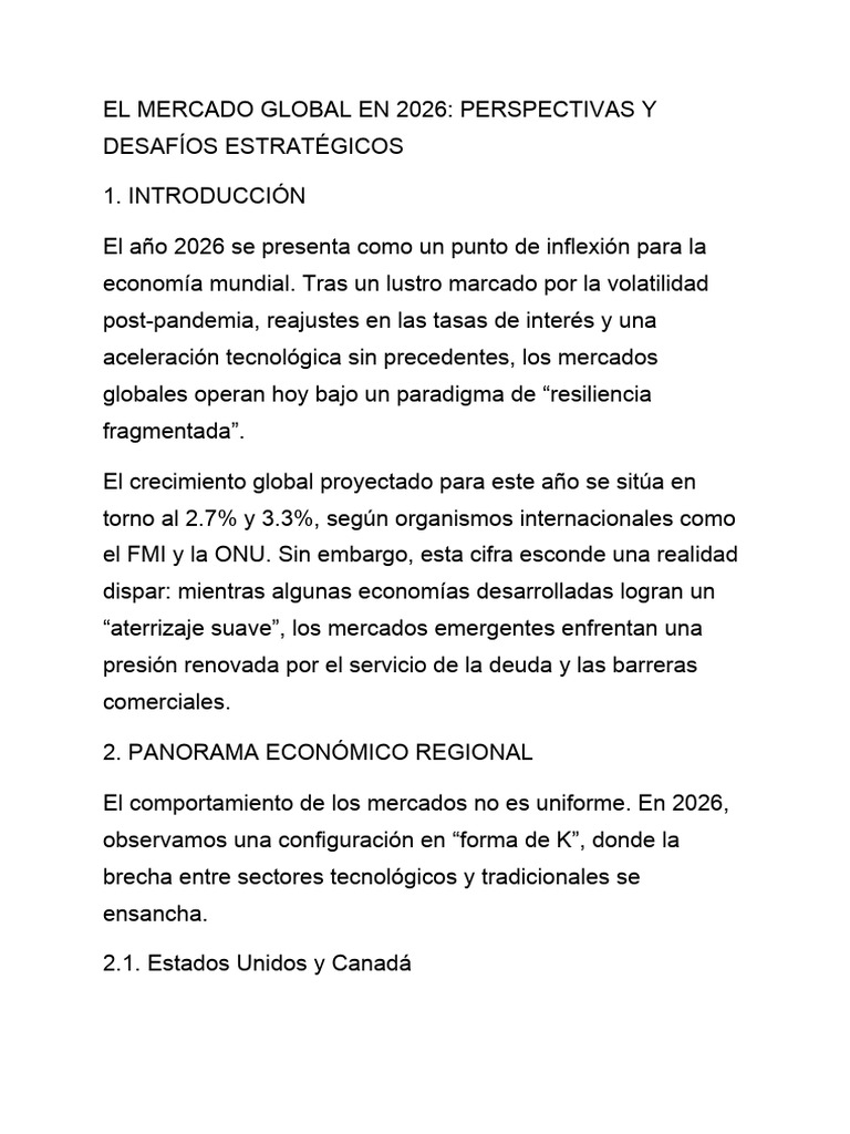 Mercado Global | PDF | Inteligencia artificial | Inteligencia (IA) y semántica