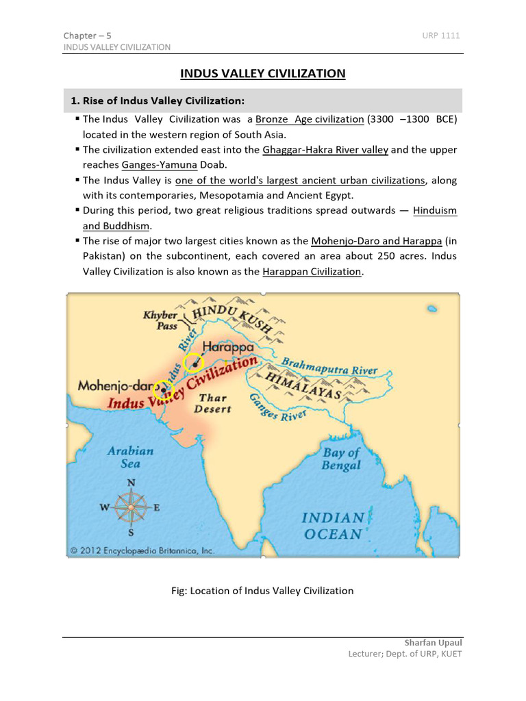 Indus Valley Civilization Overview | PDF