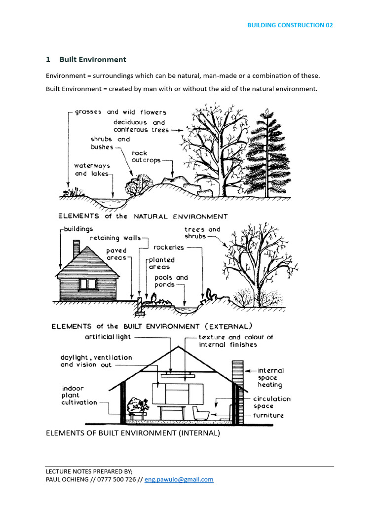 Building Construction Lecture Notes | PDF | Risk | Masonry