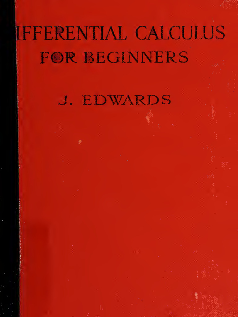 Differential Calculus for Beginners Guide | PDF | Variable (Mathematics ...