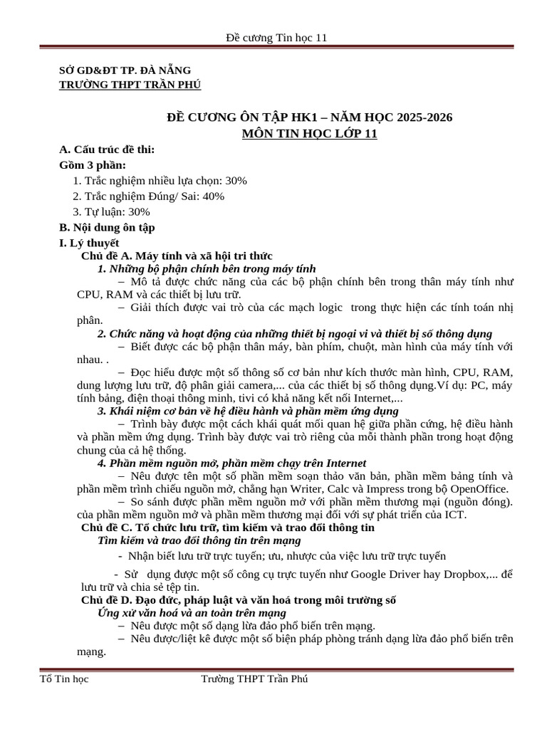 Tin_Decuong_HKI_K11_N25-26 (1) | PDF