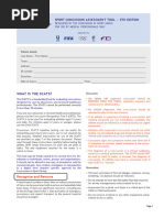 SCAT5 Concussion Assessment Tool | PDF | Concussion | Foot