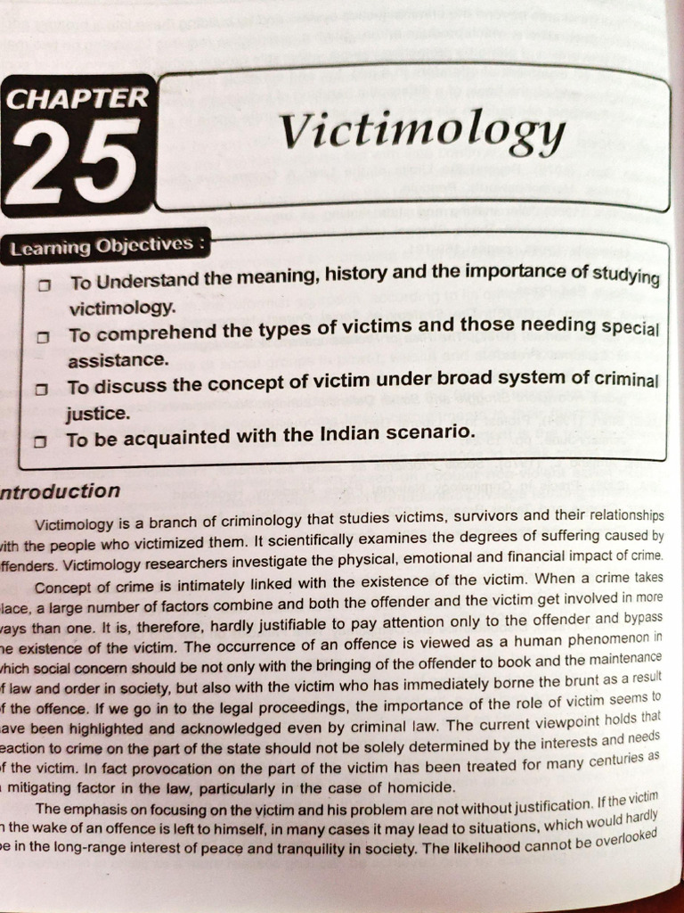 Victimology | PDF