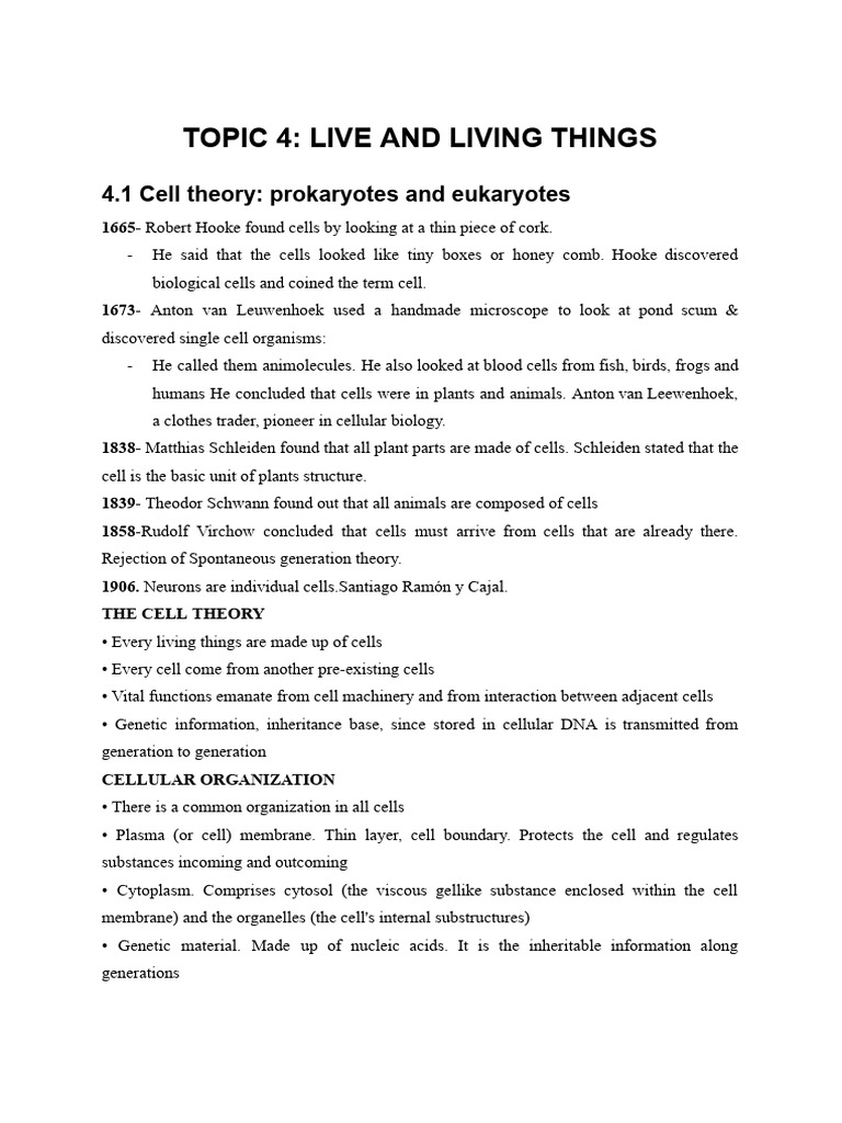 Understanding Cell Theory and Types | PDF | Mitosis | Meiosis