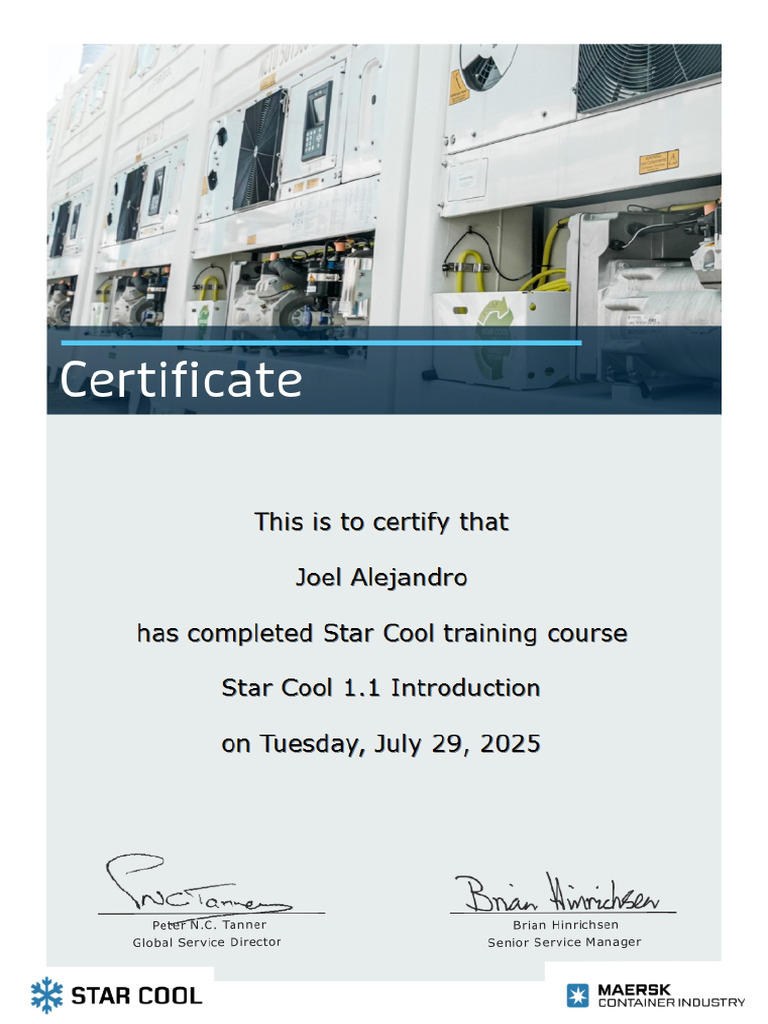 Star Cool 1.1 Introduction Joel Alejandro 29072025 1053 | PDF