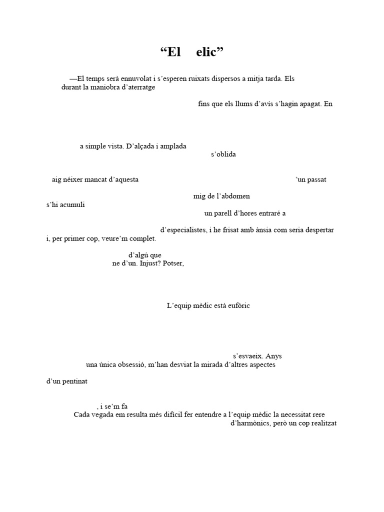 El Melic (ElTallaret) v1 | PDF