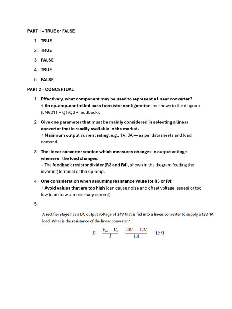 Linear Converter Selection Guide | PDF