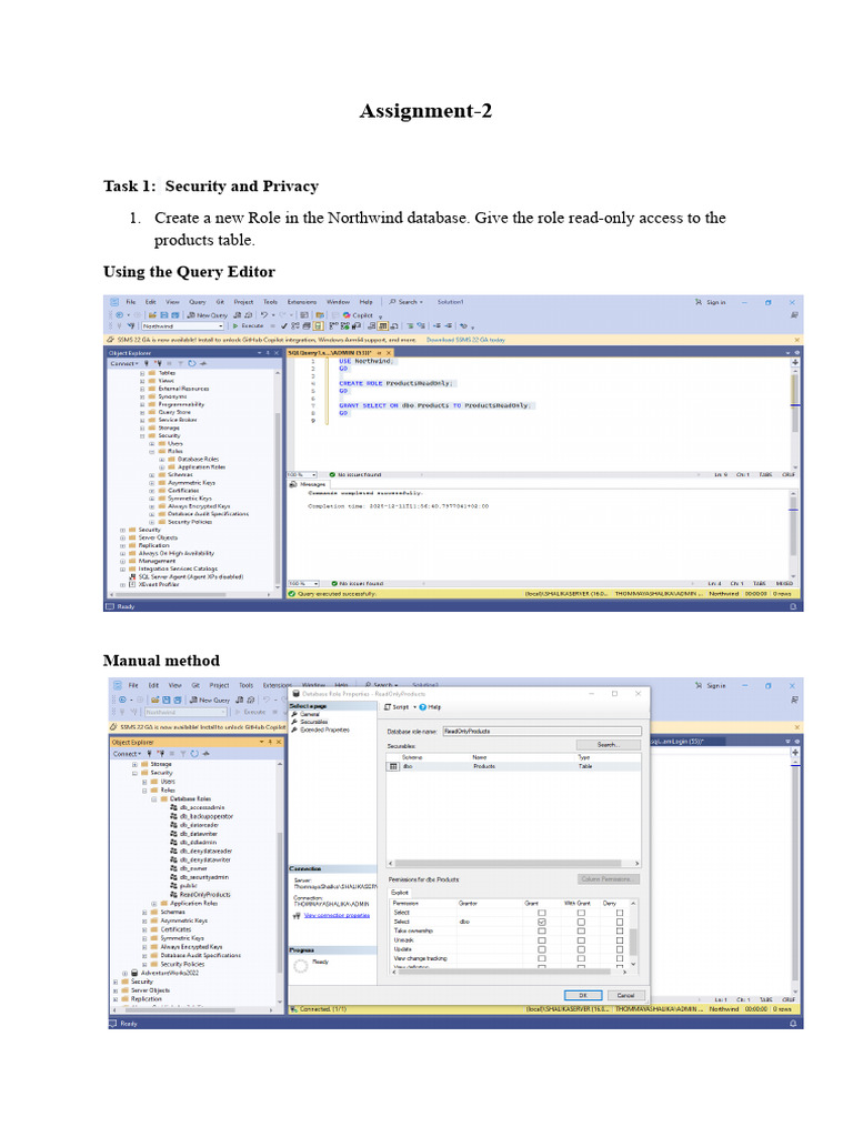 Assignment (1) | PDF