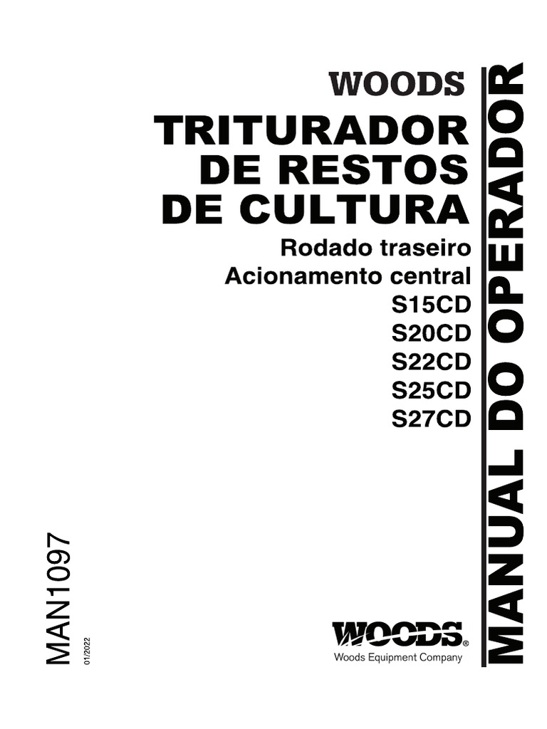 Man1097 - Triturador s20!25!30cd Rock Shaft | PDF