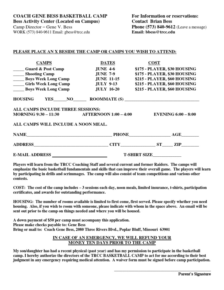 Camp Form-12 | PDF | Email | Business