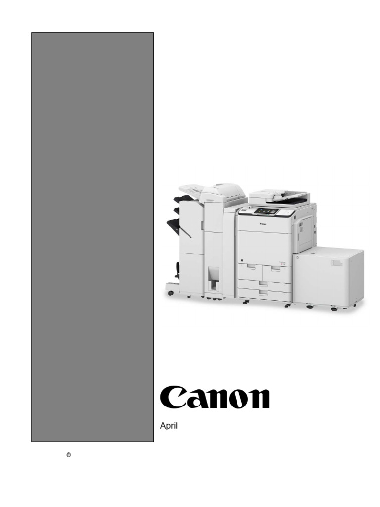 Canon imageRUNNER DX C7700 Parts Catalog | PDF | Electrical Connector ...