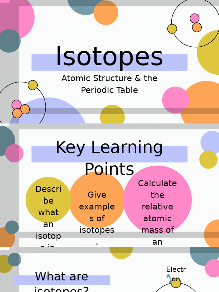 Understanding Isotopes and Atomic Mass | PDF | Isotope | Atoms