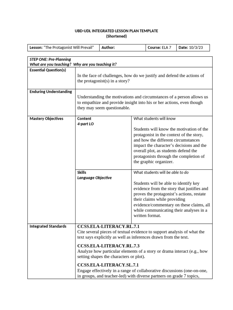 3rd FV - Lesson Plan | PDF | Motivation | Motivational