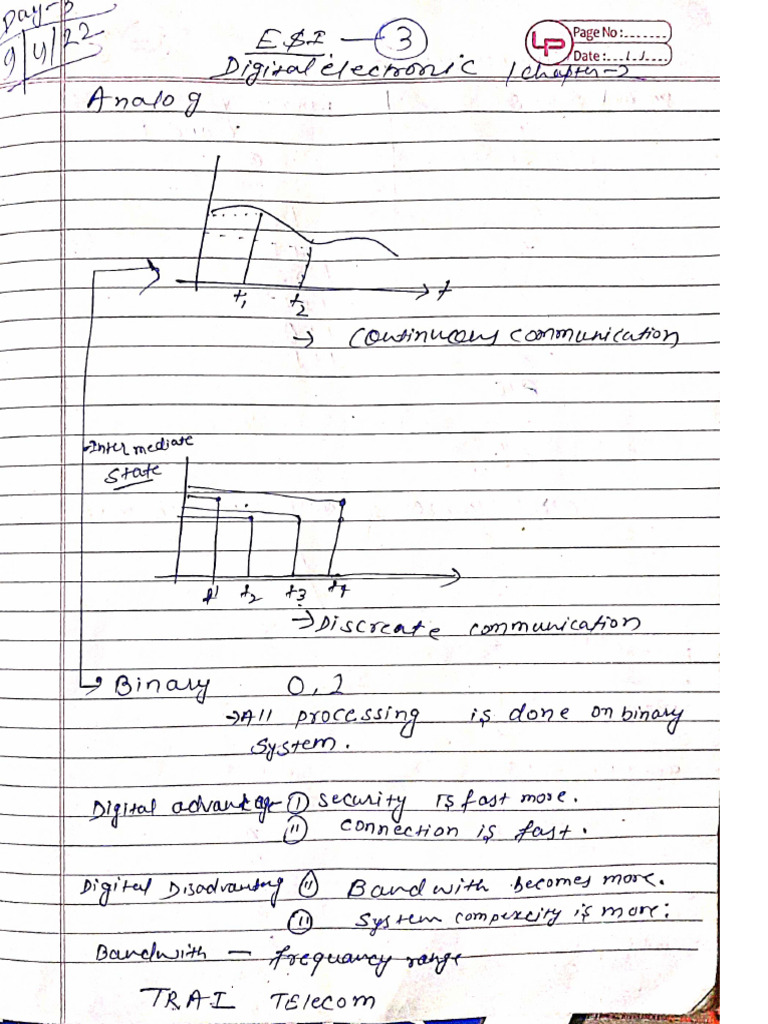Digital Electronics 1 | PDF