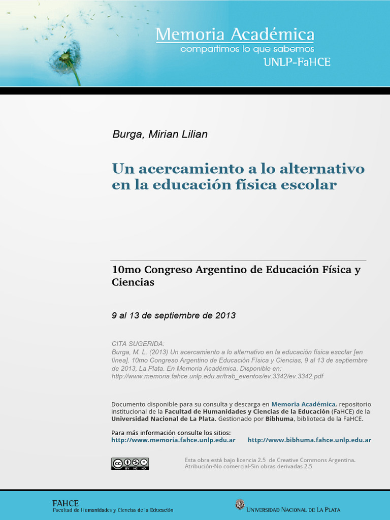 Un Acercamiento A Lo Alternativo en La Educación Física Escolar | PDF