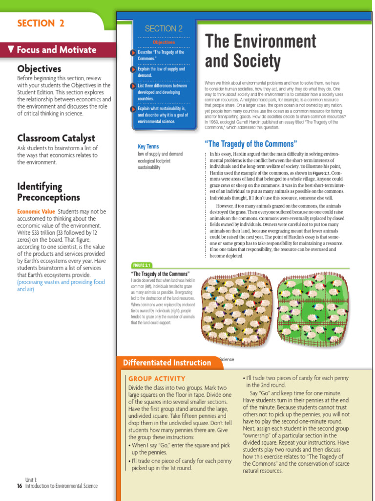 Principles of Environmental Science 1.2 | PDF | Cost–Benefit Analysis | Demand