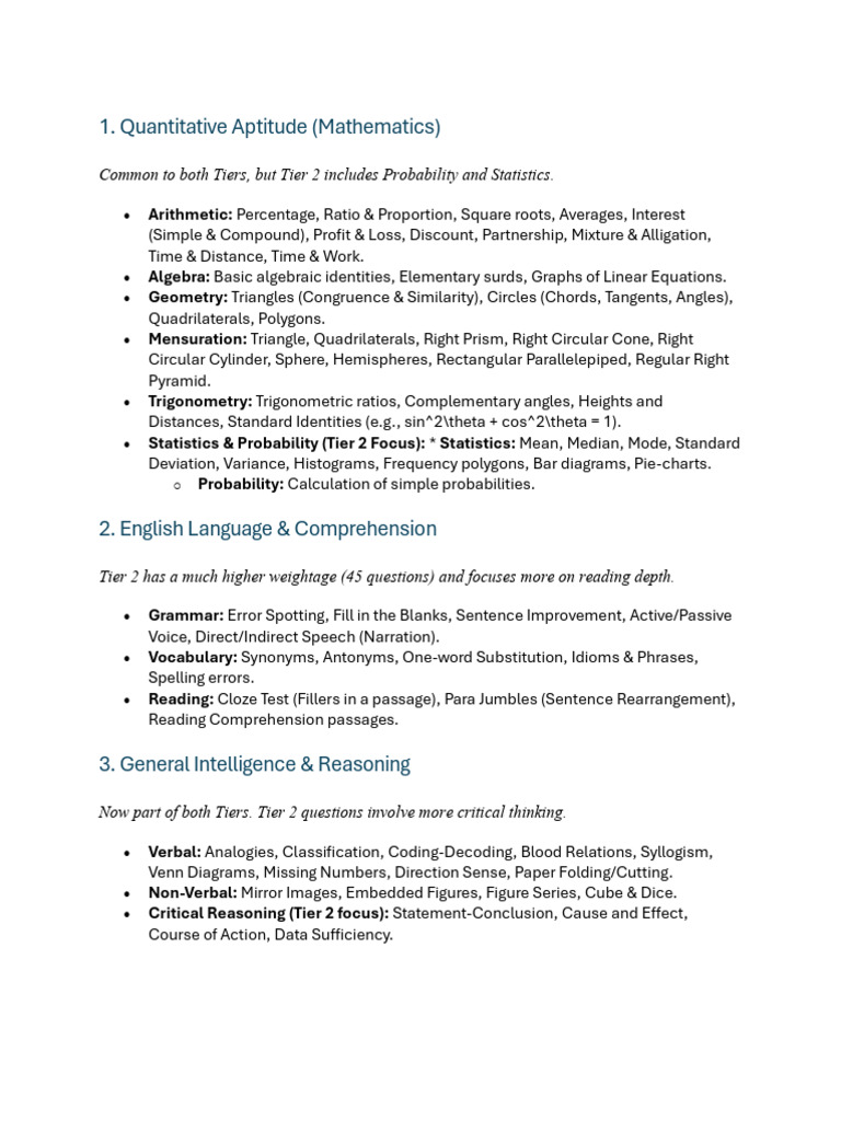 Comprehensive Aptitude & Reasoning Guide | PDF | Trigonometric ...