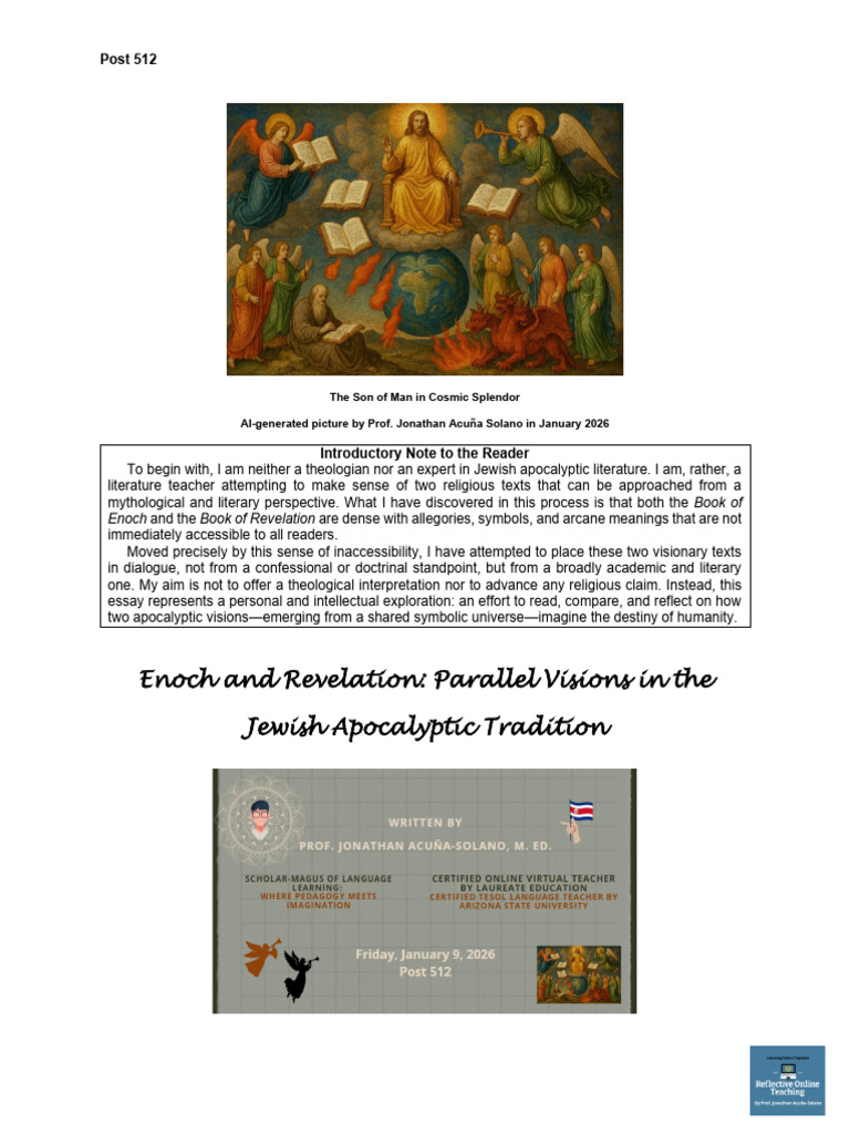 Parallel Visions in The Jewish Apocalyptic Tradition | PDF | Angel ...