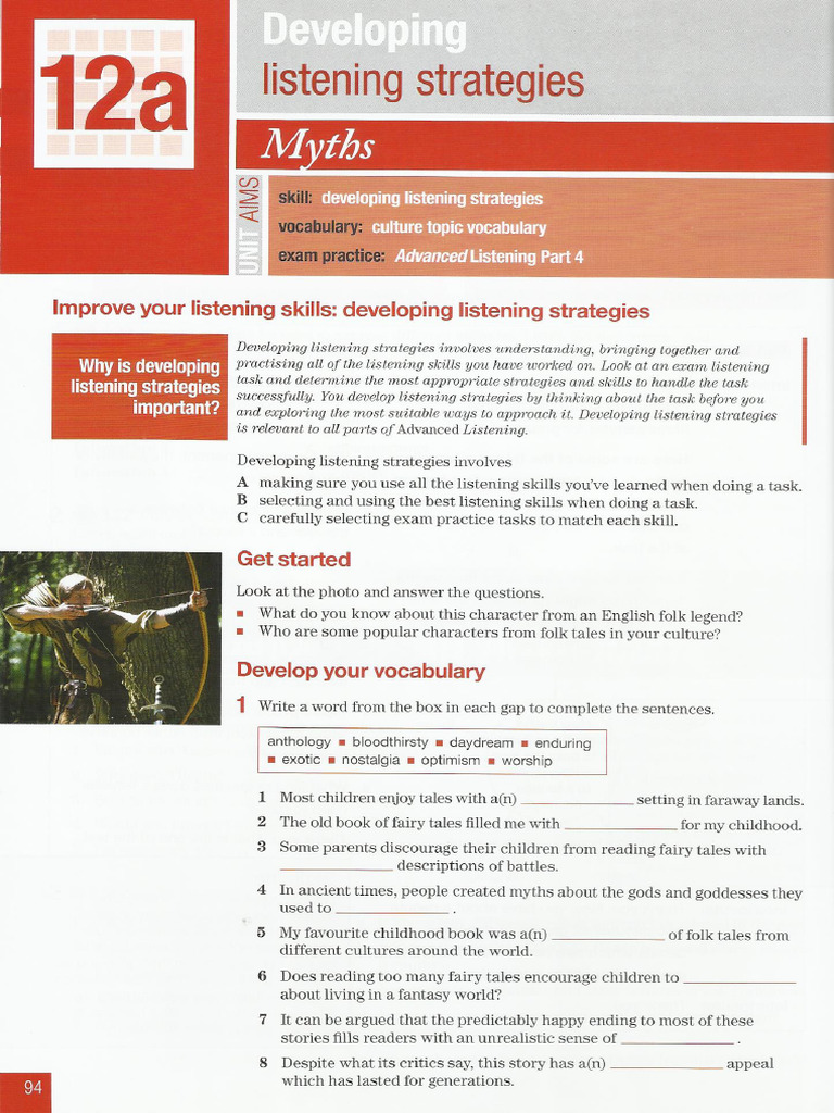 Myths and Legends - Speaking | PDF