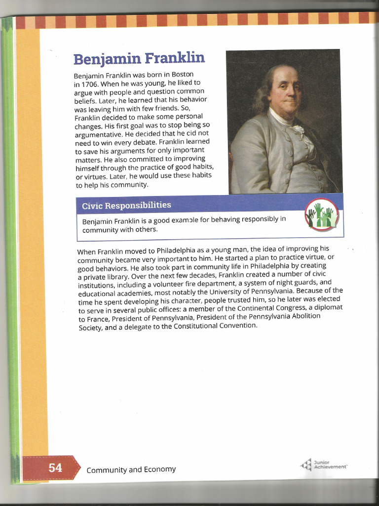 Benjamin Franklin's 12 (13) Virtues | PDF