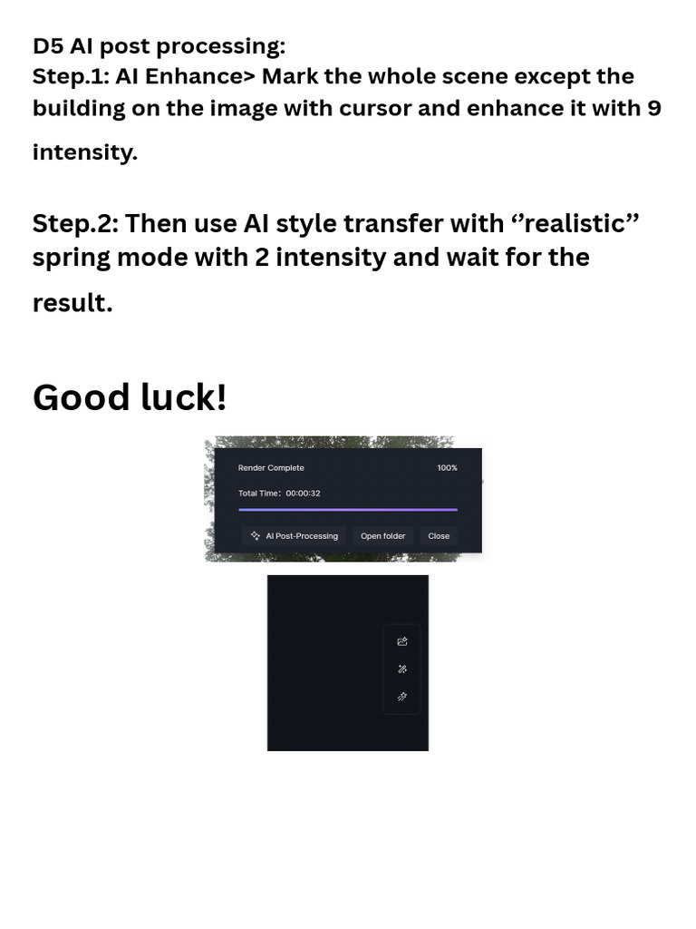 D5 AI Post Processing Explanation | PDF