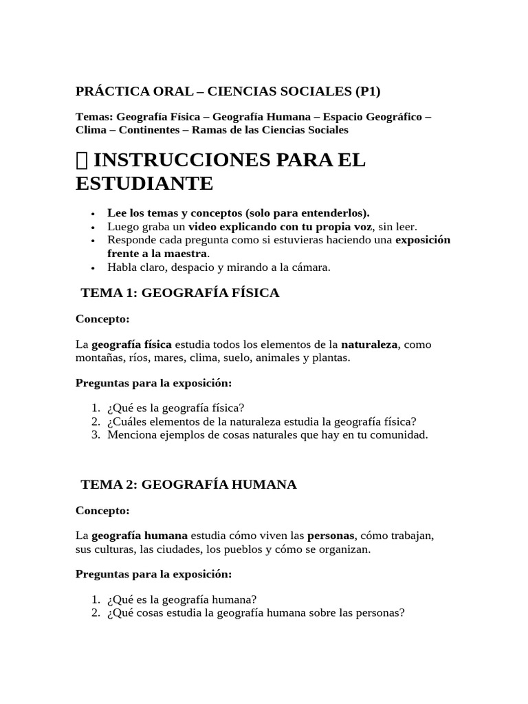 Práctica Oral Antoni | PDF | Geografía | Naturaleza