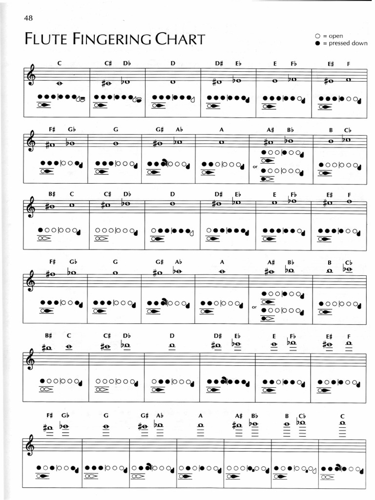All Fingering Charts | PDF