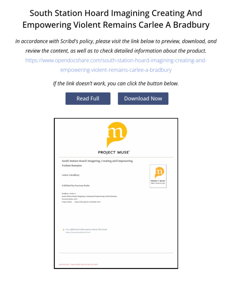 South Station Hoard Imagining Creating And Empowering Violent Remains ...