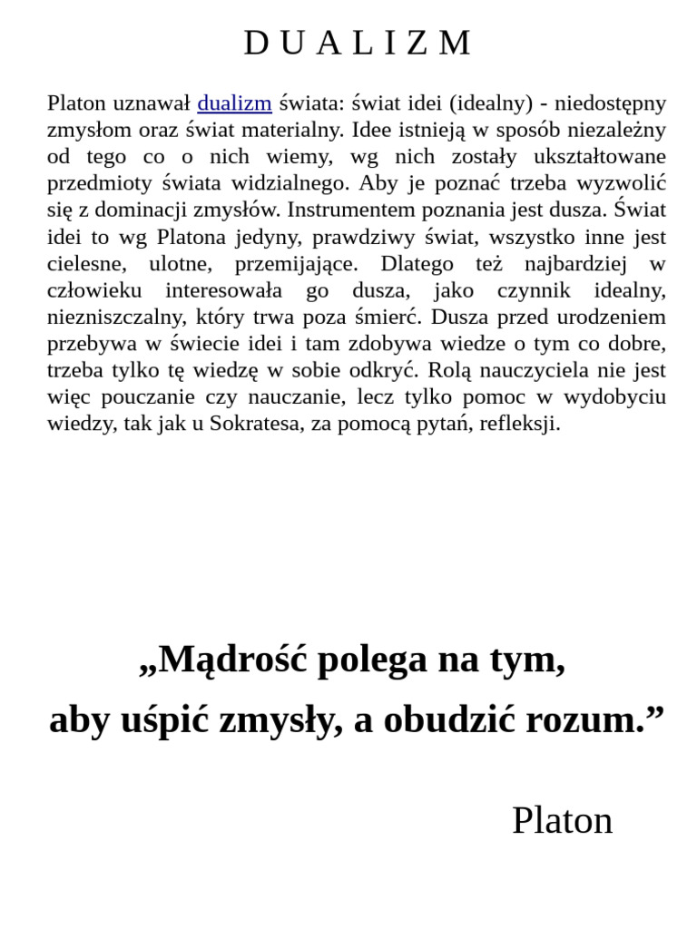 Dua Liz m Platon | PDF