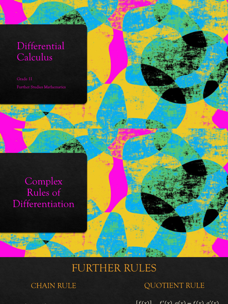 Lesson 13 - Rules of Differentiation & Differentiability of Piece Wise ...