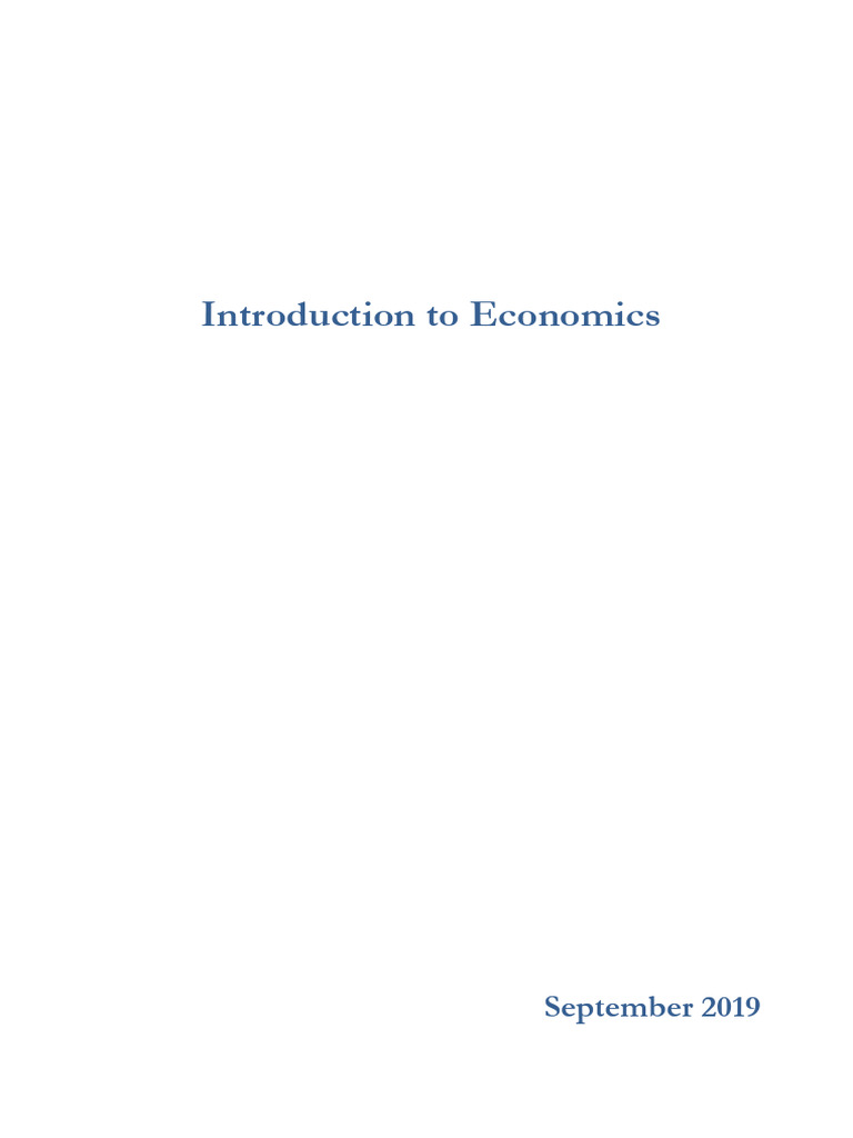 ECONOMICS Module Copy | PDF | Economics | Macroeconomics