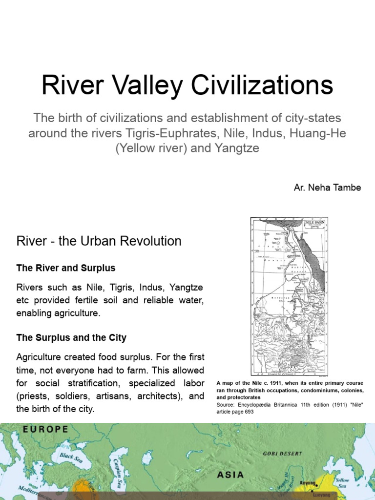 River Valley Civilizations Overview | PDF | Ancient Egypt | Mesopotamia