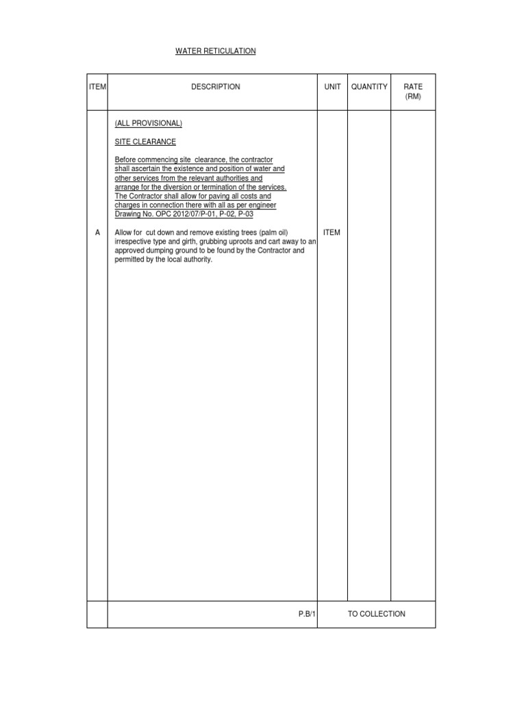 Water Reticulation | PDF | Deep Foundation | Pipe (Fluid Conveyance)